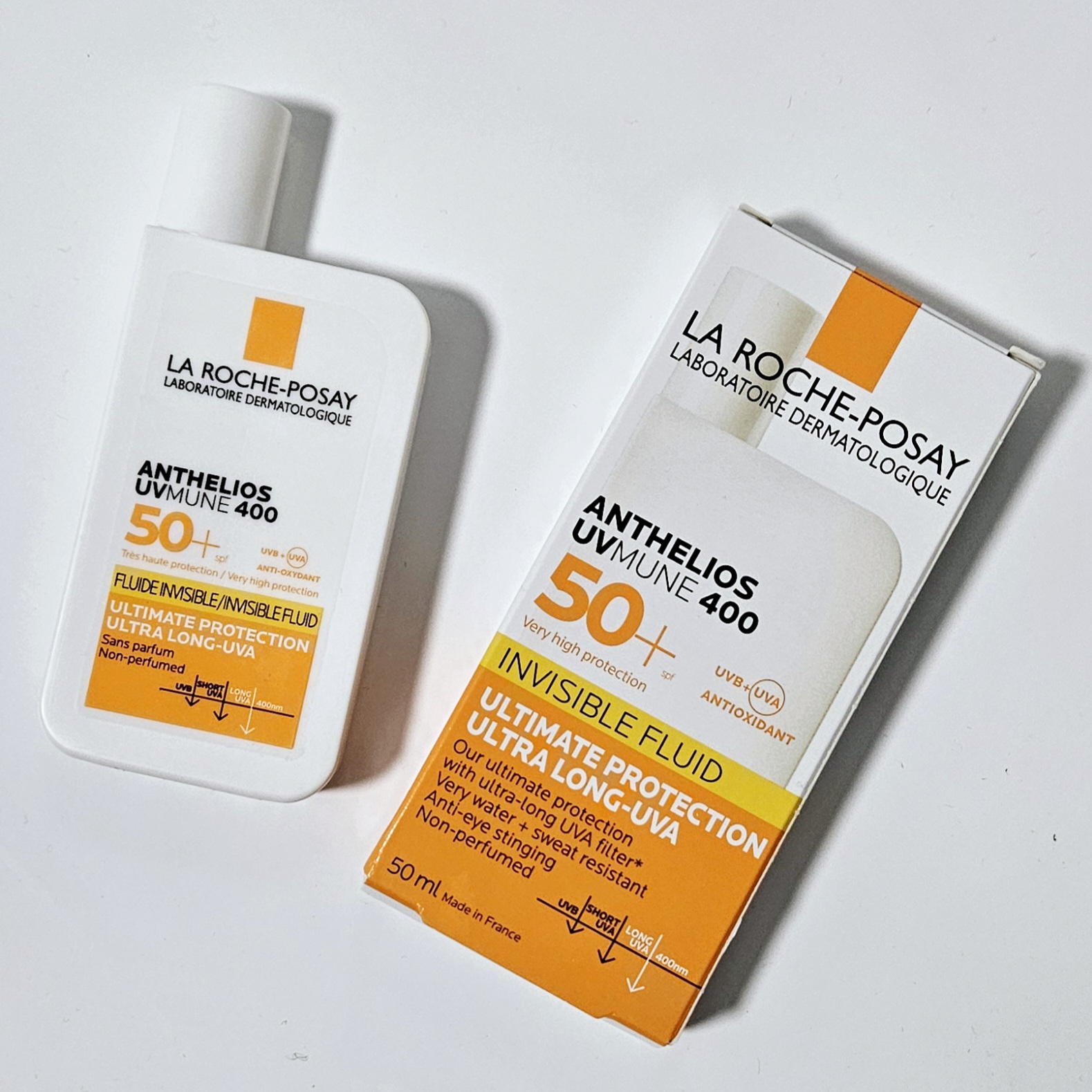 La Roche-Posay Anthelios UVMune 400 SPF 50+ Invisible Fluid Review ...