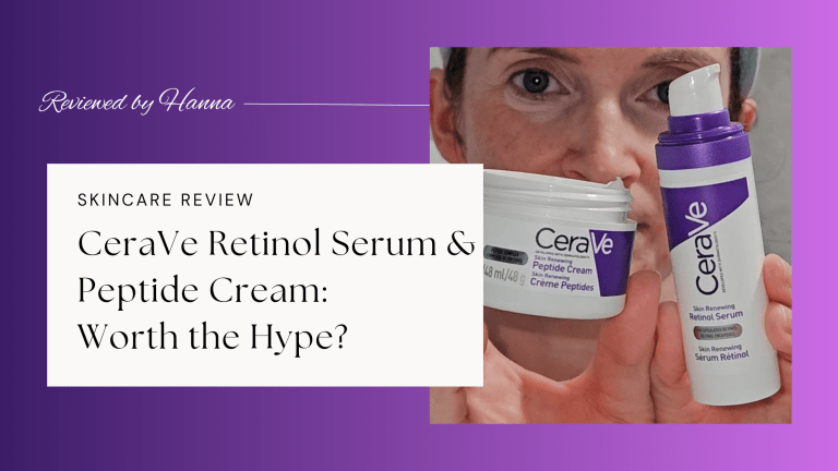 CeraVe Skin Renewing Retinol Serum & Peptide Cream Review (Honest ...
